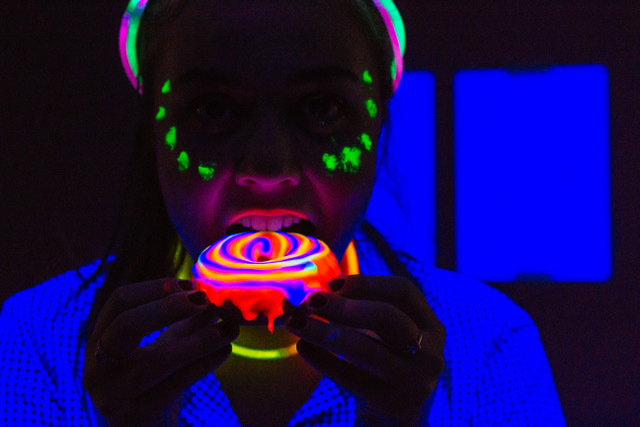 Glowing food - perfect for UV fun in the dark | RNZ
