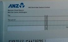 Cheques on their way out - bankers | RNZ News