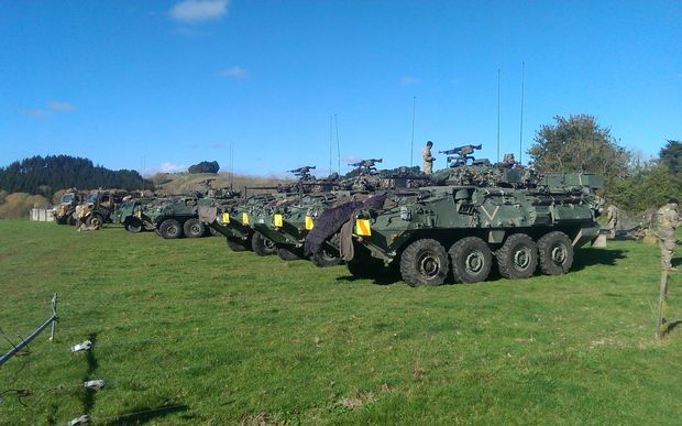 Twenty unused light armoured vehicles remain in NZDF storage - Naval ...