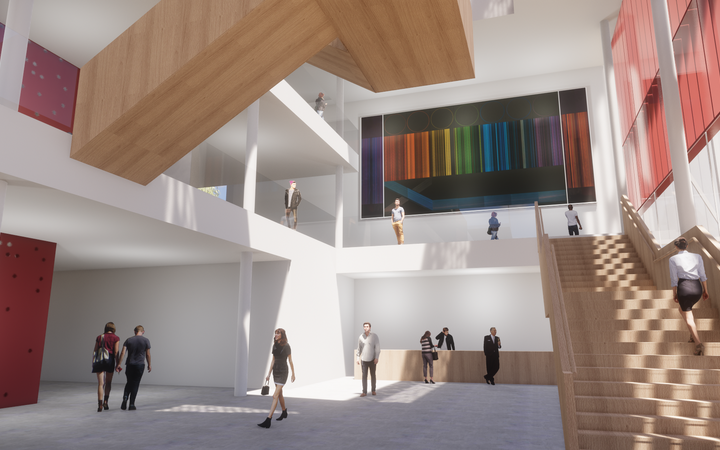 Ralph Hotere mural worth $3m stored by Hamilton council for years | RNZ ...