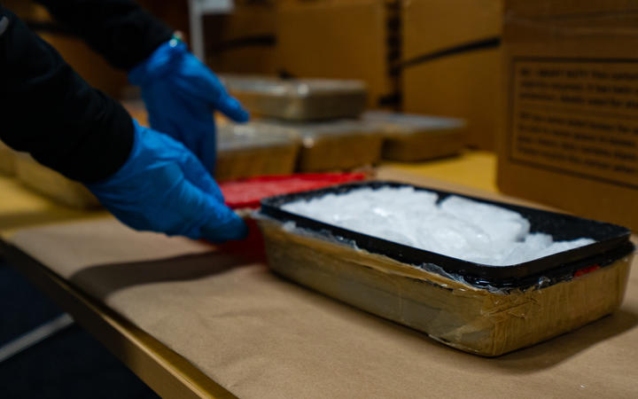 Arrests as police seize more than 200kg of meth | RNZ News