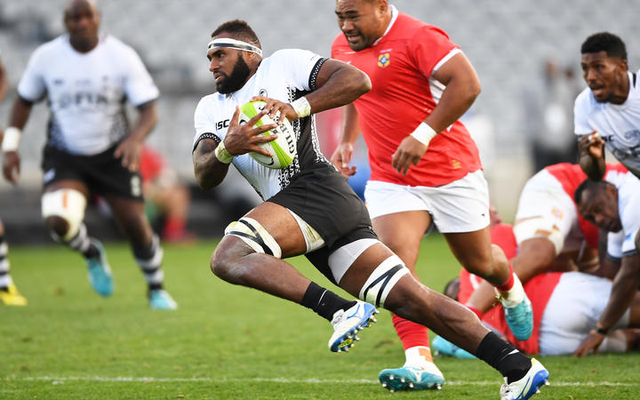 Sport: Fiji too strong for Tonga in final World Cup warm-up | RNZ News