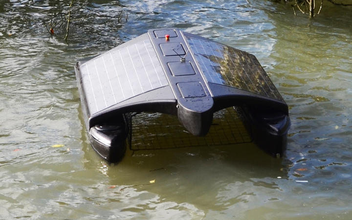 Auckland aqua drone invention cleans waterways | RNZ